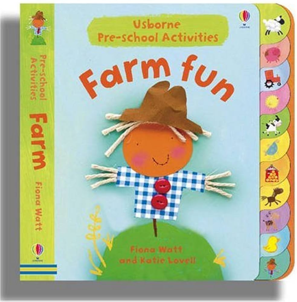 Usborne Preschool activities farm fun – thecuriousbrains
