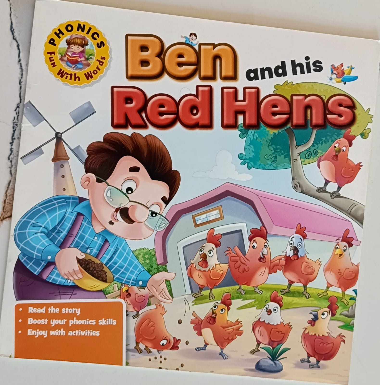 Phonics fun with words- Ben and his red Hen – thecuriousbrains